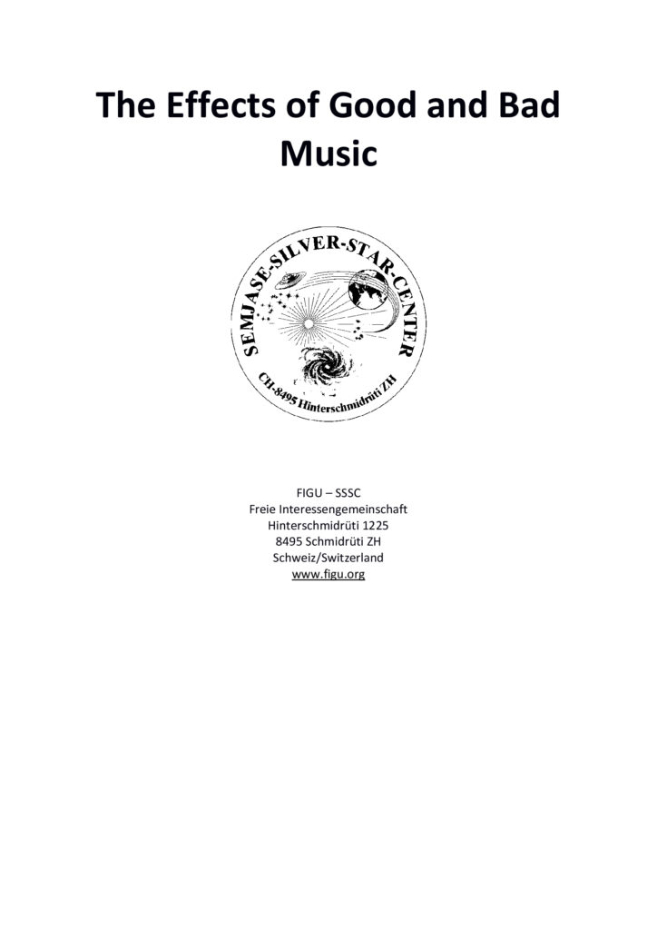 The Effects of Good and Bad Music